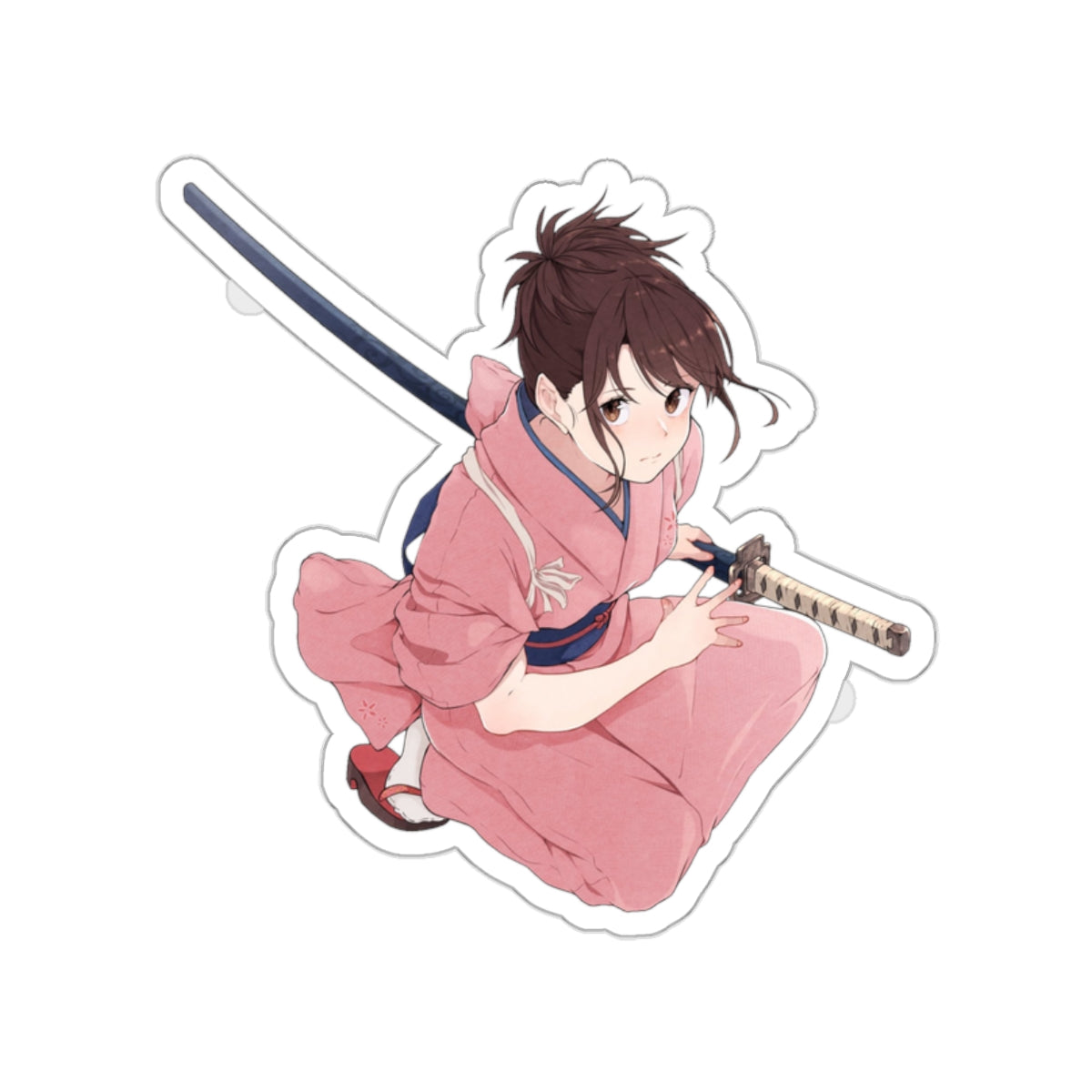 Gintama Tae Shimura Waterproof Sticker - Anime Premium Vinyl Decal - G ...
