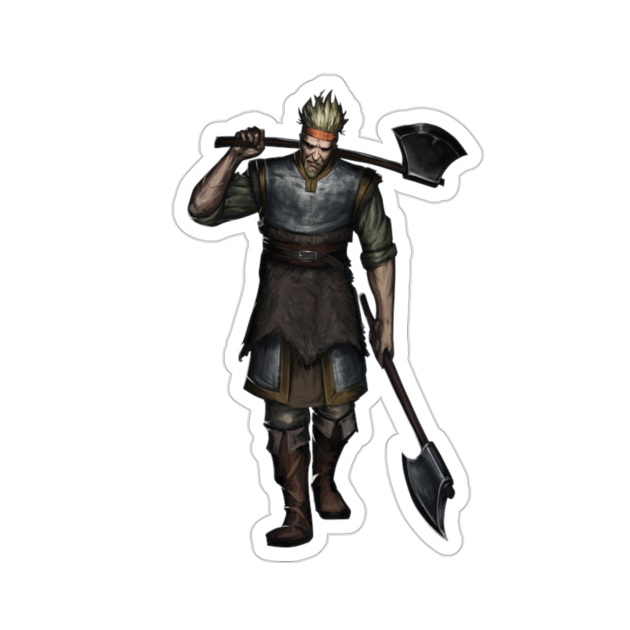 Vinland Saga Sticker - Thorkell Anime Vinyl Decal - Waterproof Car Dec ...