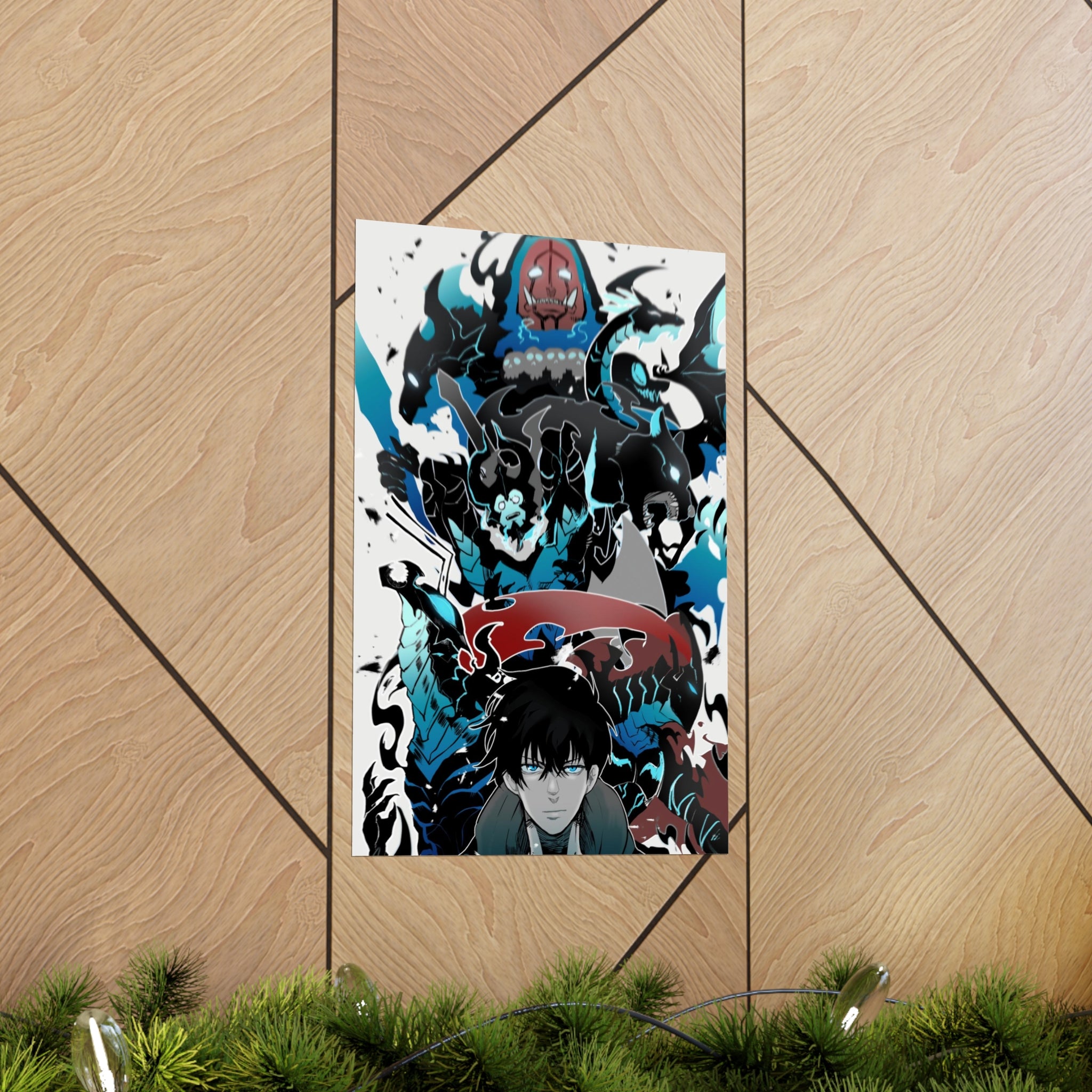 Solo Leveling Poster - Premium Matte Vertical Poster - Sung Jin Woo Ig ...