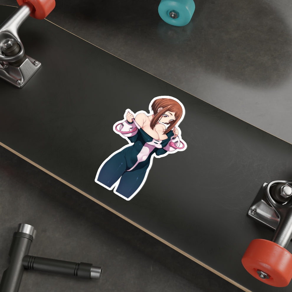 Sexy Uraraka Ochako My Hero Academia Waterproof Sticker - Ecchi Vinyl ...