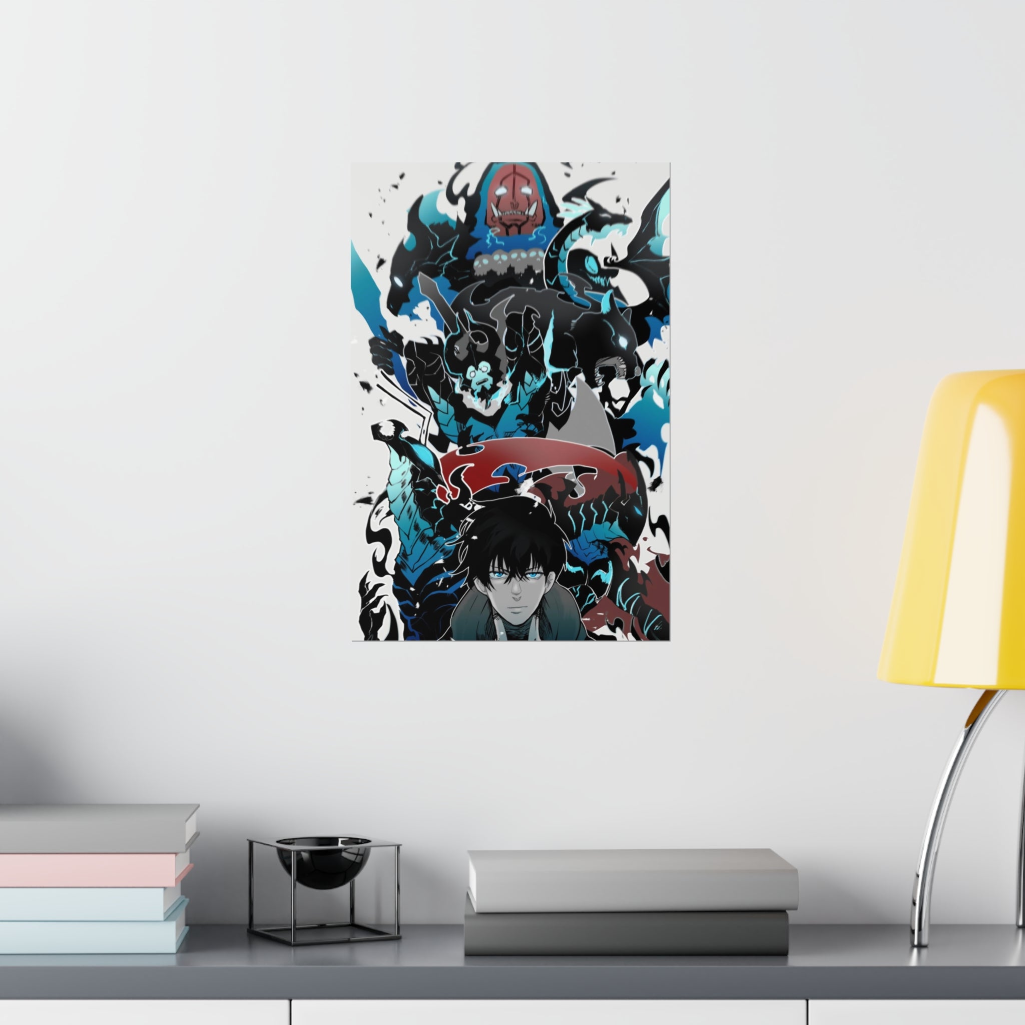 Solo Leveling Poster - Premium Matte Vertical Poster - Sung Jin Woo Ig ...