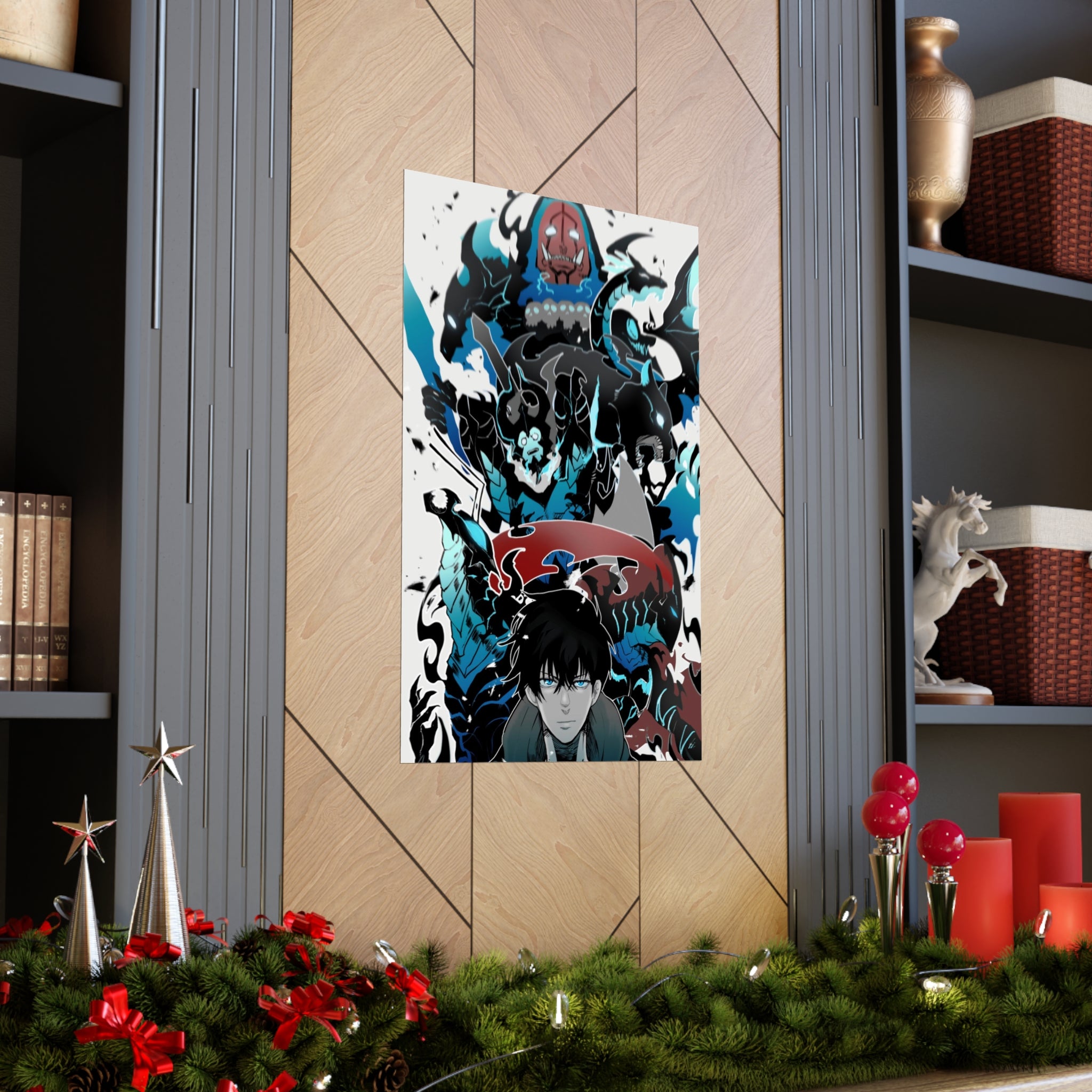 Solo Leveling Poster - Premium Matte Vertical Poster - Sung Jin Woo Ig ...