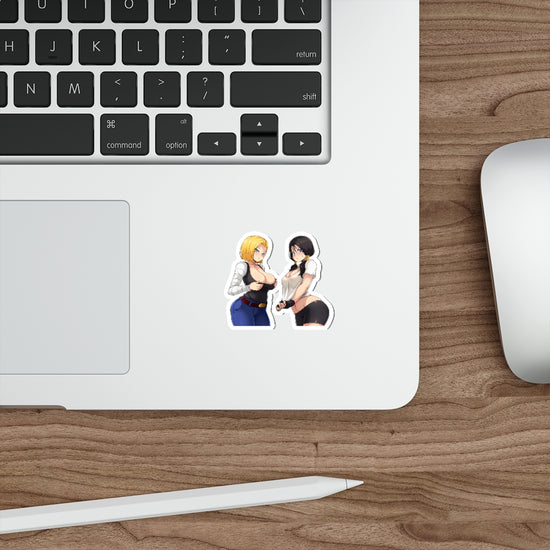 Dragon Ball Z Ecchi Waterproof Sticker - Thicc Baddies Android 18 and ...